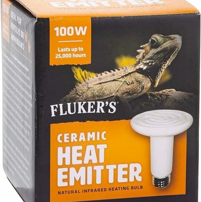 Fluker's 100 Watt Ceramic Heat Emitter reptile ceramic heat emitter
