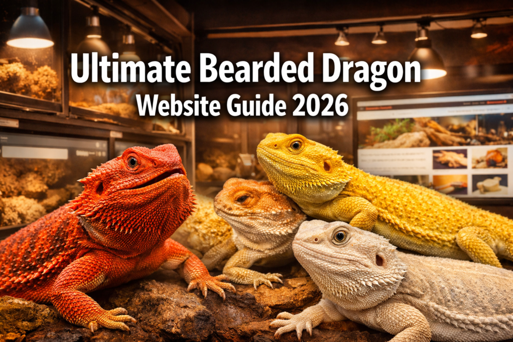 Best Bearded Dragon Website 2026: Morphs, Breeders & Care G